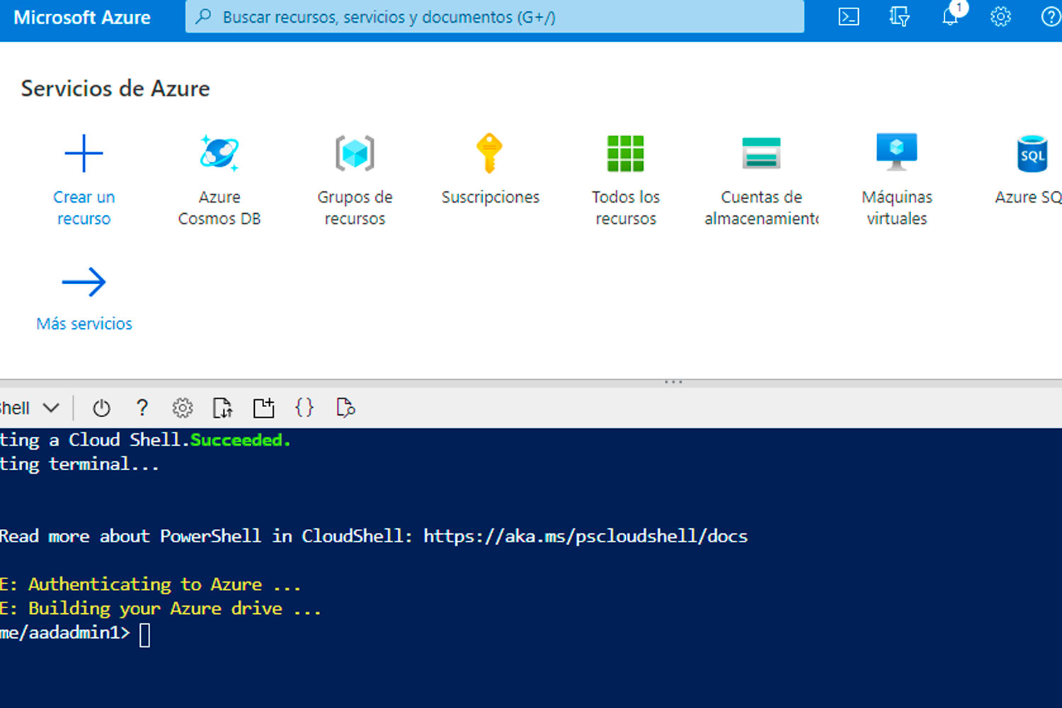Acceder a Portal Azure usando PowerShell – Microsoft Azure | Sql Server | M365 | PowerShell