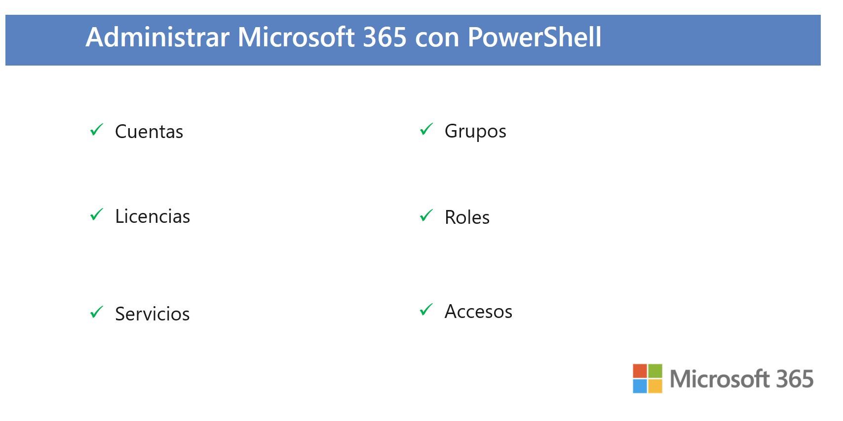 Administrar Licencias y Servicios de Microsoft 365 con PowerShell – Microsoft Azure | Sql Server ...
